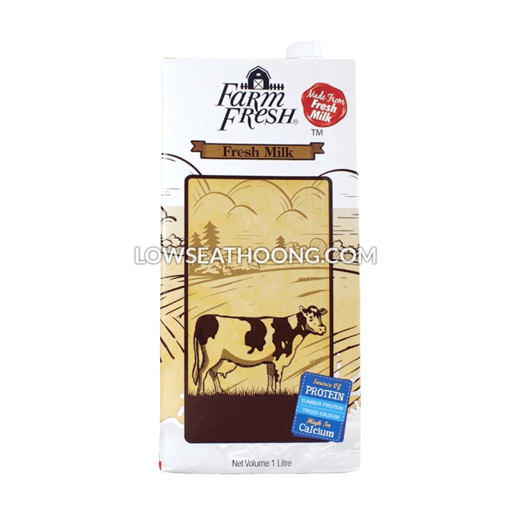 Farm Fresh UHT Pure Fresh Milk - 1L/pkt - Low Seat Hoong Sdn Bhd