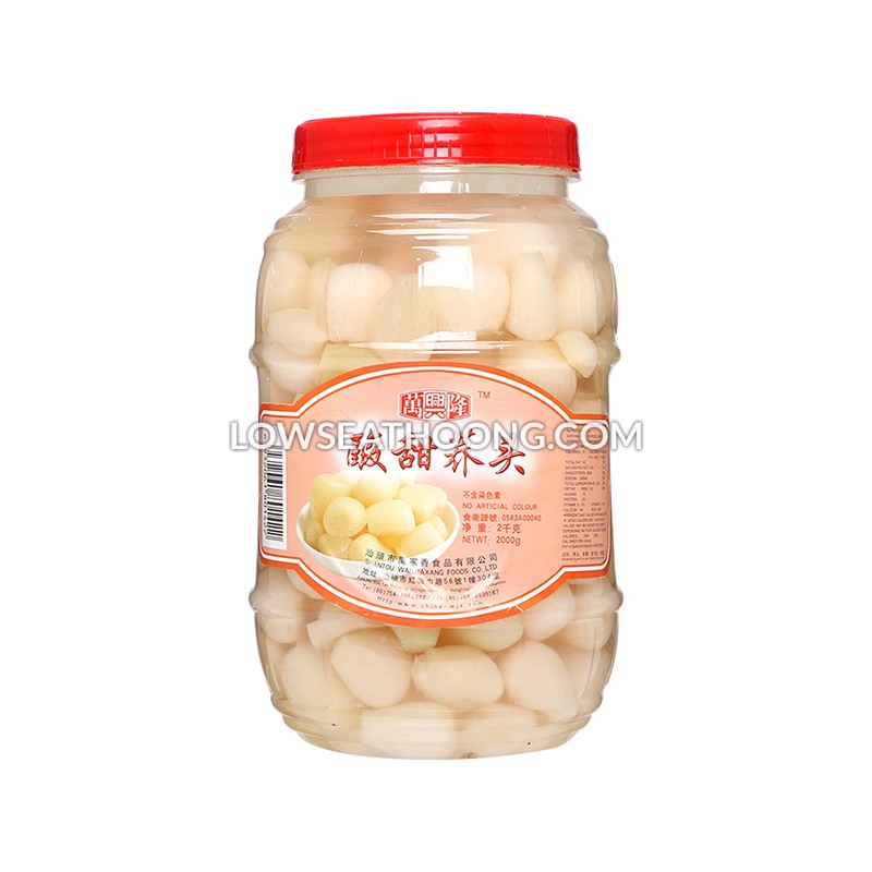 WAN XING LONG Pickled Leek - 2kg/tub - Low Seat Hoong Sdn Bhd