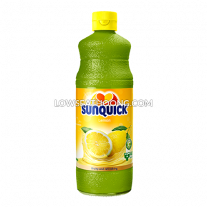 SUNQUICK Lemon Cordial - 700ml/btl - Low Seat Hoong Sdn Bhd