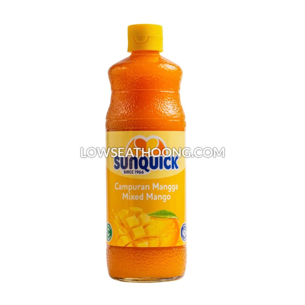 Sunquick Mango Cordial - 800ml/btl - Low Seat Hoong Sdn Bhd