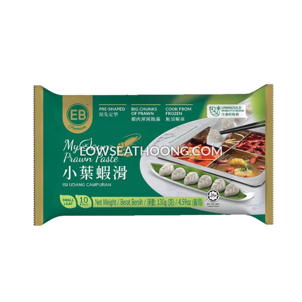 EB Mydaun Prawn Paste (10pcs) -130g/pkt - Low Seat Hoong Sdn Bhd