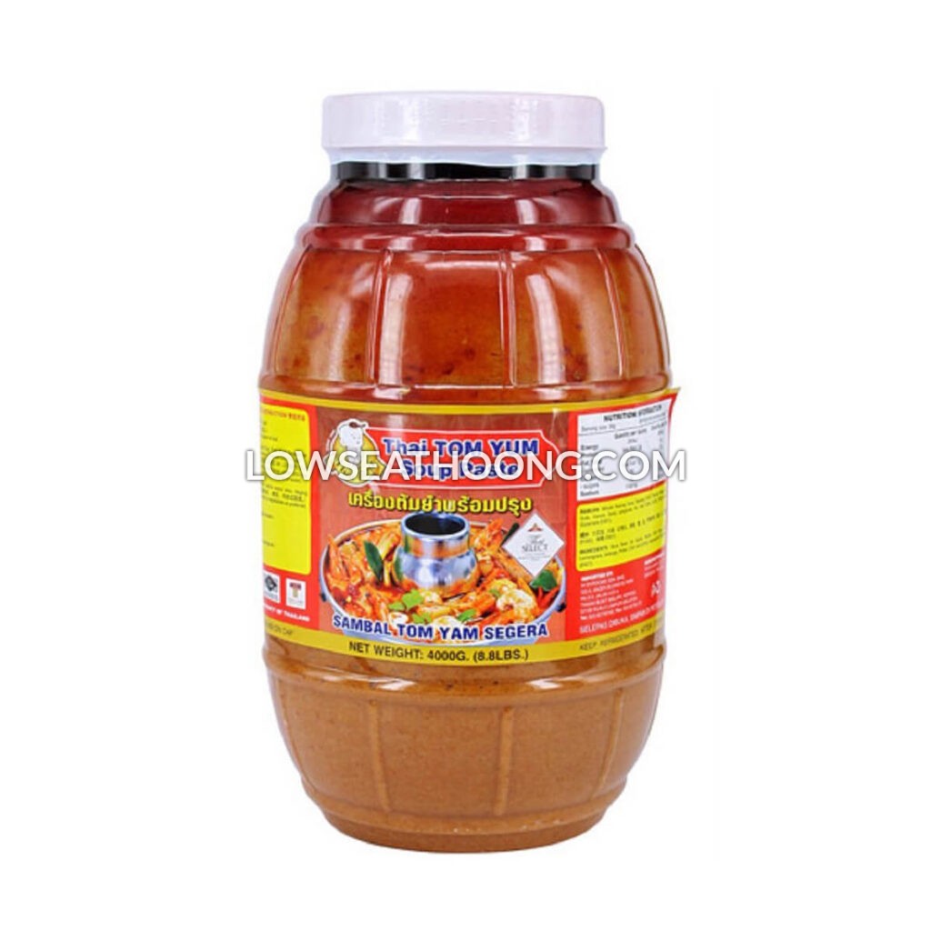 Thai Boy Tomyam Soup Paste 4kg | Halal | Low Seat Hoong