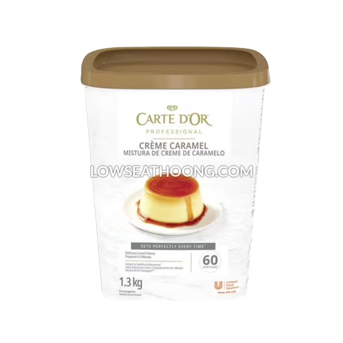 CARTE DOR Crème Caramel Premix -1.3kg/btl - Low Seat Hoong Sdn Bhd